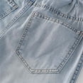 CAIVO Child Girls Fashion Blue Denim Pants Straight Leg Wide Casual ...