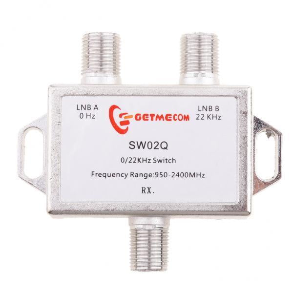 2x de TV por satélite CUTICAT conmutador múltiple 2x1 LNB 0 22KHz ...