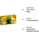 LEGO Forestmen Forest Hideout Building Set 258 Pieces Collectible ...