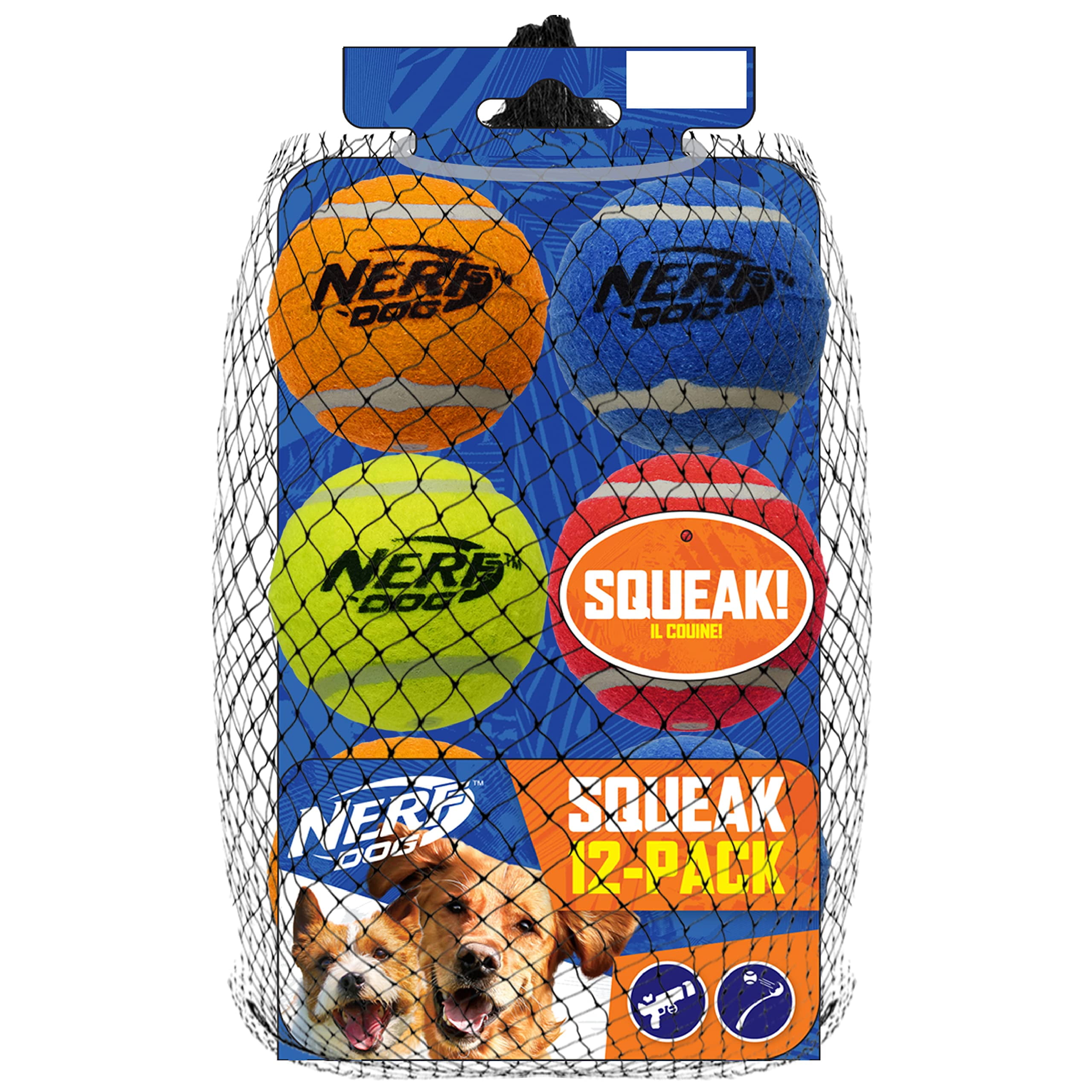 Set de regalo de juguete para perros Nerf Dog con 12 pelotas de tenis ...