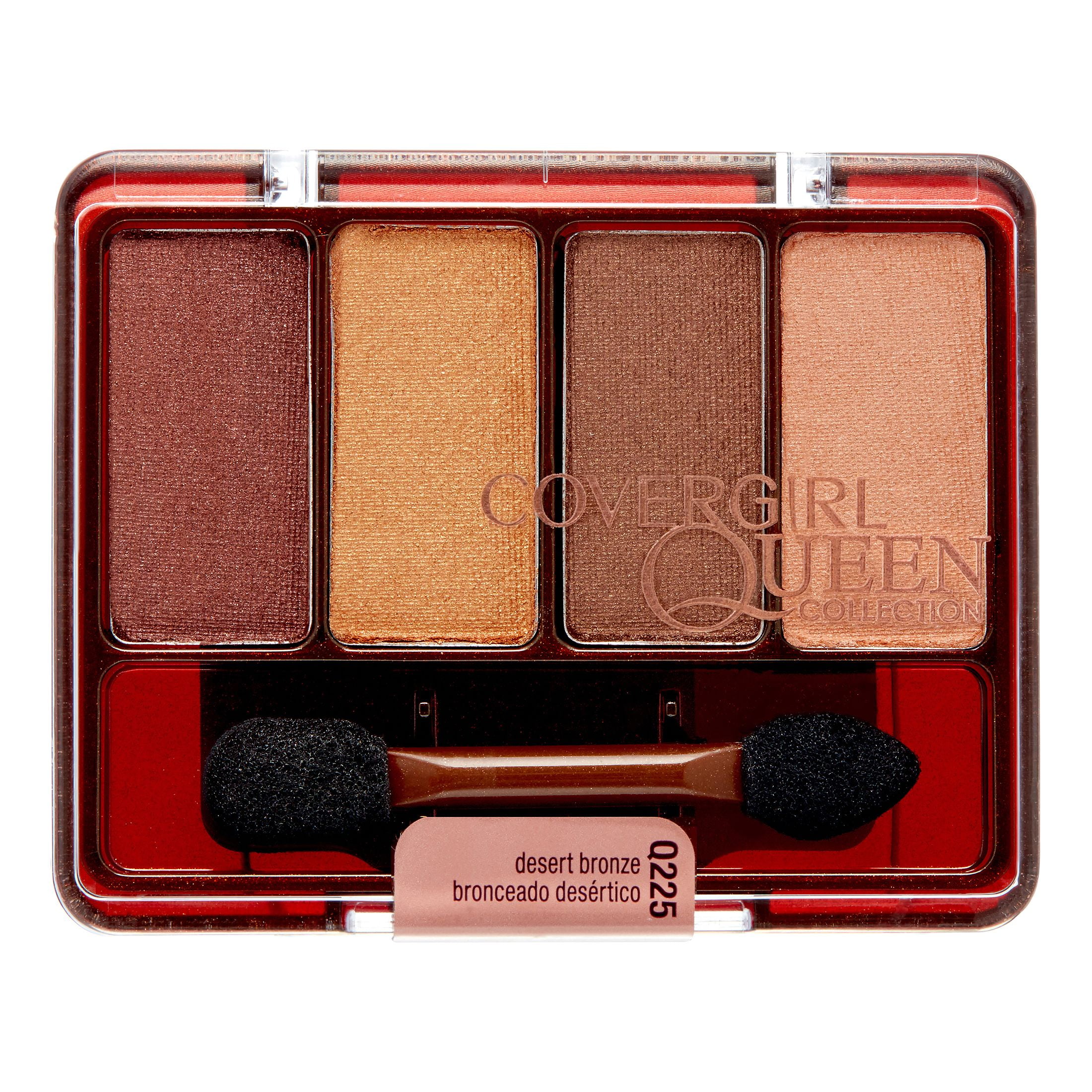 COVERGIRL Queen Collection Eyeshadow Quad, Q225 Desert Bronze - Walmart.com