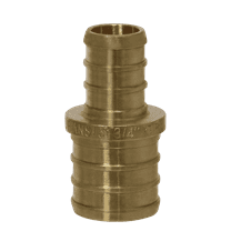 5 Pcs XFITTING Pex 3/4 Inch x 1/2 Inch Pex Reducing Elbow Crimp Fitting, 25-4-7=5X - Walmart.com