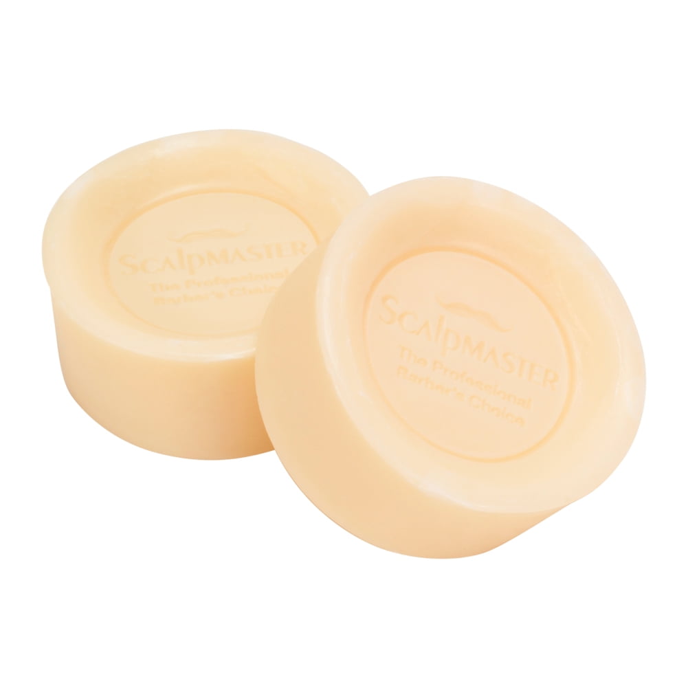 ScalpMaster 6 Pack Professional Barber Shaving Lathering Soap, WHITE ...