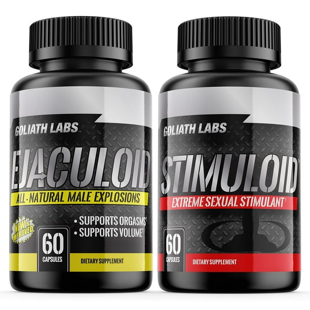 Male Pills by Goliath Labs, Natural and Safe, Male Support Formula, 120 ...