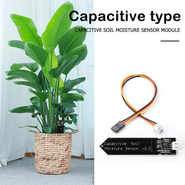 Clairlio Capacitive Analog Soil Moisture Sensor 0-3V Corrosion ...