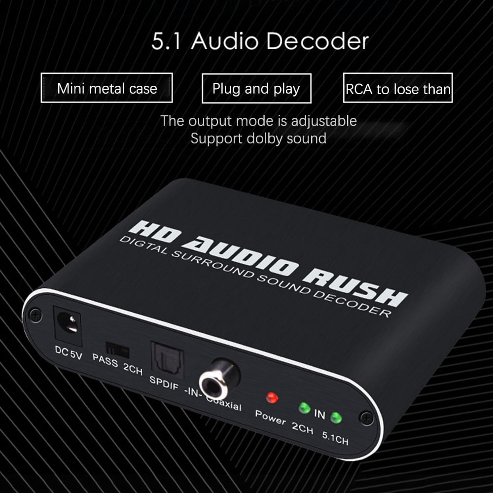 Buy AC-3DTS Decoder for DOLBY Decoding 5.1-Channel Audio Converter ...
