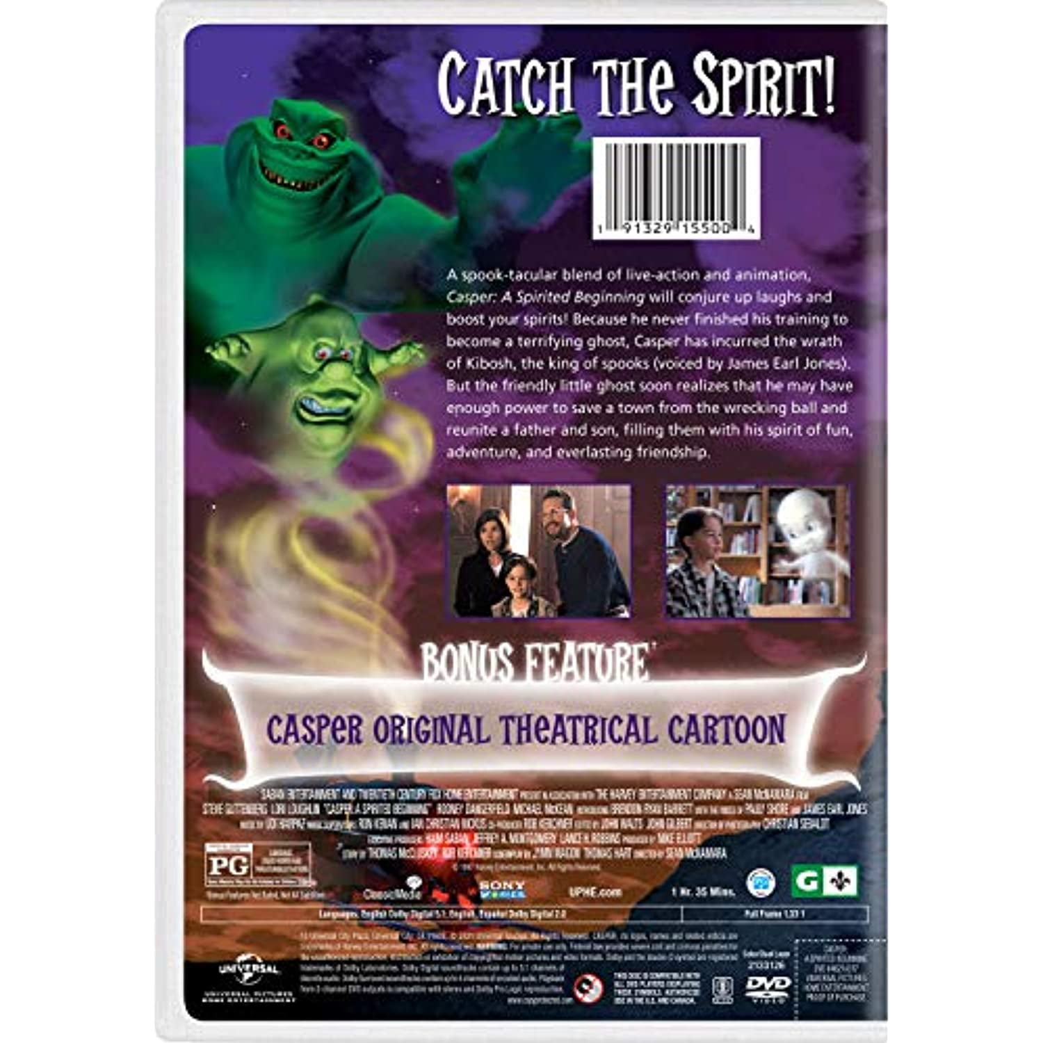 Casper A Spirited Beginning Dvd