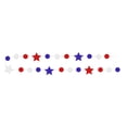 Cheapark 4th of July Patriotic Party Hanging Decorations Flower Garland ...