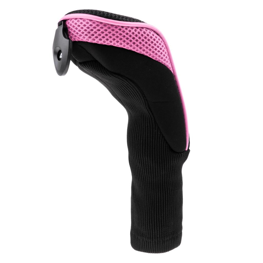 Long Neck Golf Club Headcover Interchangeable No. Tag for Men Women ...