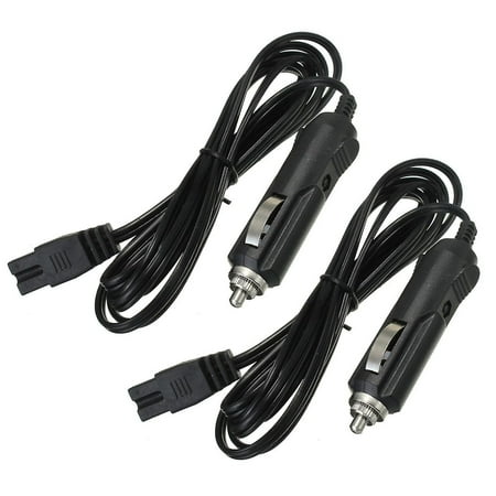2m 12v Car Cooler Box Fridge Cigarette Lighter 2 Pin Charger Cable ...