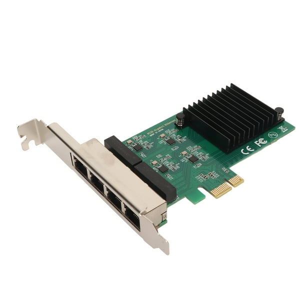Gigabit Port NIC,4 Port Gigabit Ethernet MPCI Express Ethernet Adapter ...