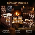 360 Spinning Whiskey Glasses Set of 1 - Rotating Old Fashioned 10oz ...