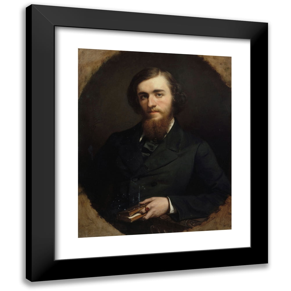 Jean-Baptiste-Ange Tissier 15x18 Black Modern Framed Museum Art Print ...