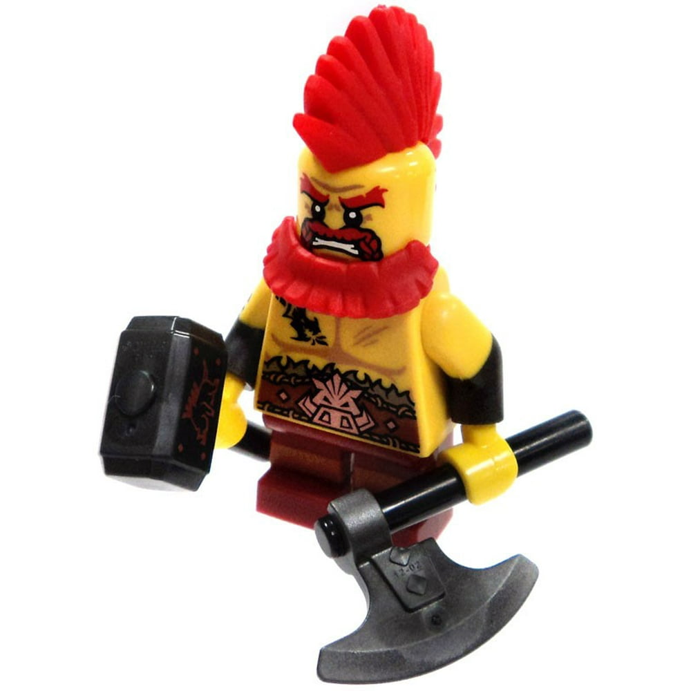 LEGO Series 17 Dwarf Berserker Minifigure [No Packaging] - Walmart.com ...
