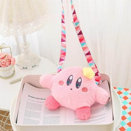 Kawaii Kirby Star Game Peripheral Series Kirby Plush Backpack Pink ...
