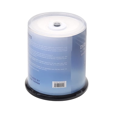 AZO DVD-R 4.7GB 16X with Branded Surface (100pk Spindle) - Walmart.com