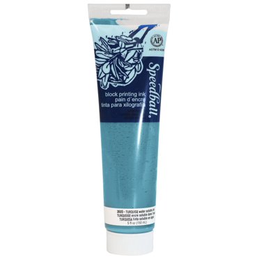 Speedball Block Printing Ink, Water-Based, 5 oz., Blue - Walmart.com