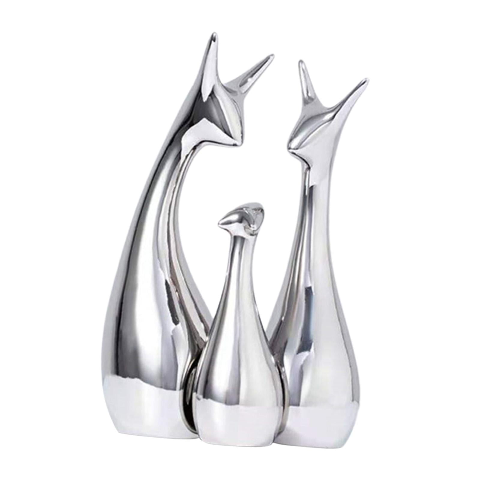 Figurines Ceramic Statue Party Gift Table Centerpiece Modern Desktop ...