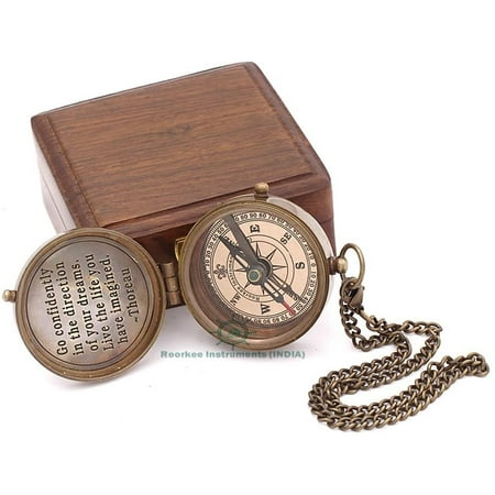 RII Custom Engravable Compass - Personalised Engravable Antique Gift ...
