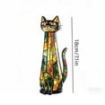 GallickanCat Shaped Resin Vase, Cute Animal Flower Pot, Bohemian Style ...
