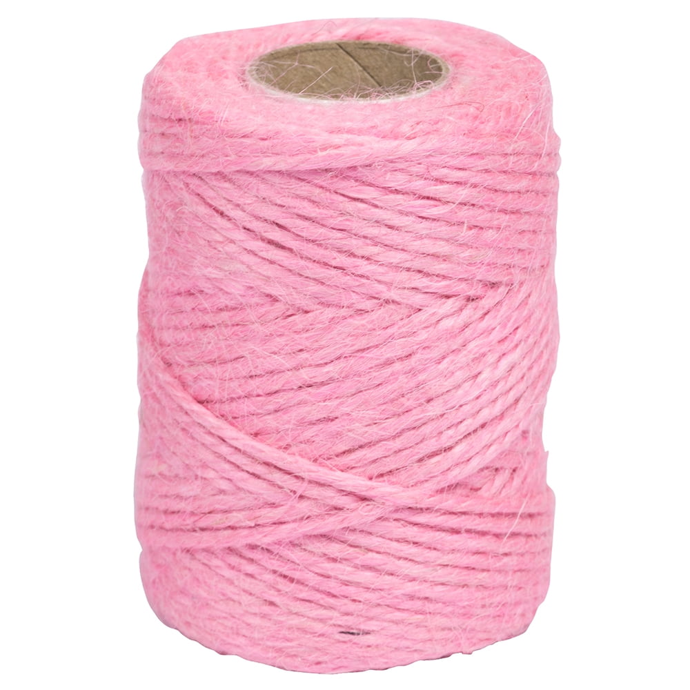 JAM Kraft Twine, 1/8 x 54 yards, Pink, Sold Individually - Walmart.com