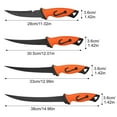 Multifunctional Fish Fillet Knife Set, Durable Fishing Knife with Anti ...