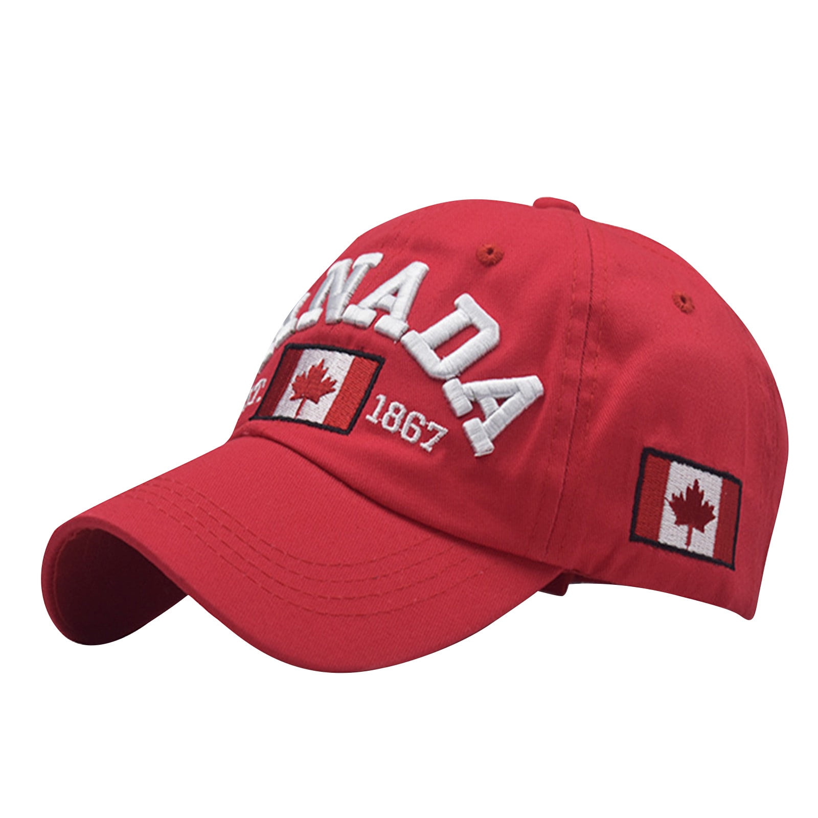 Click here for Unbranded Baseball Caps Embroidered Maple Leaf Adj... prices