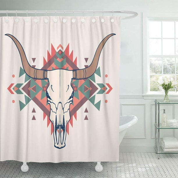 KSADK Longhorn of Bull Skull with Ethnic Steer Head Cow Buffalo ...