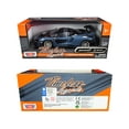 McLaren Senna Gray Metallic and Black "Timeless Legends" 1/24 Diecast ...