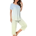 Blmnix Modal Pajamas Womens Pajamas Sleepwear Sets Button Up Pajamas ...