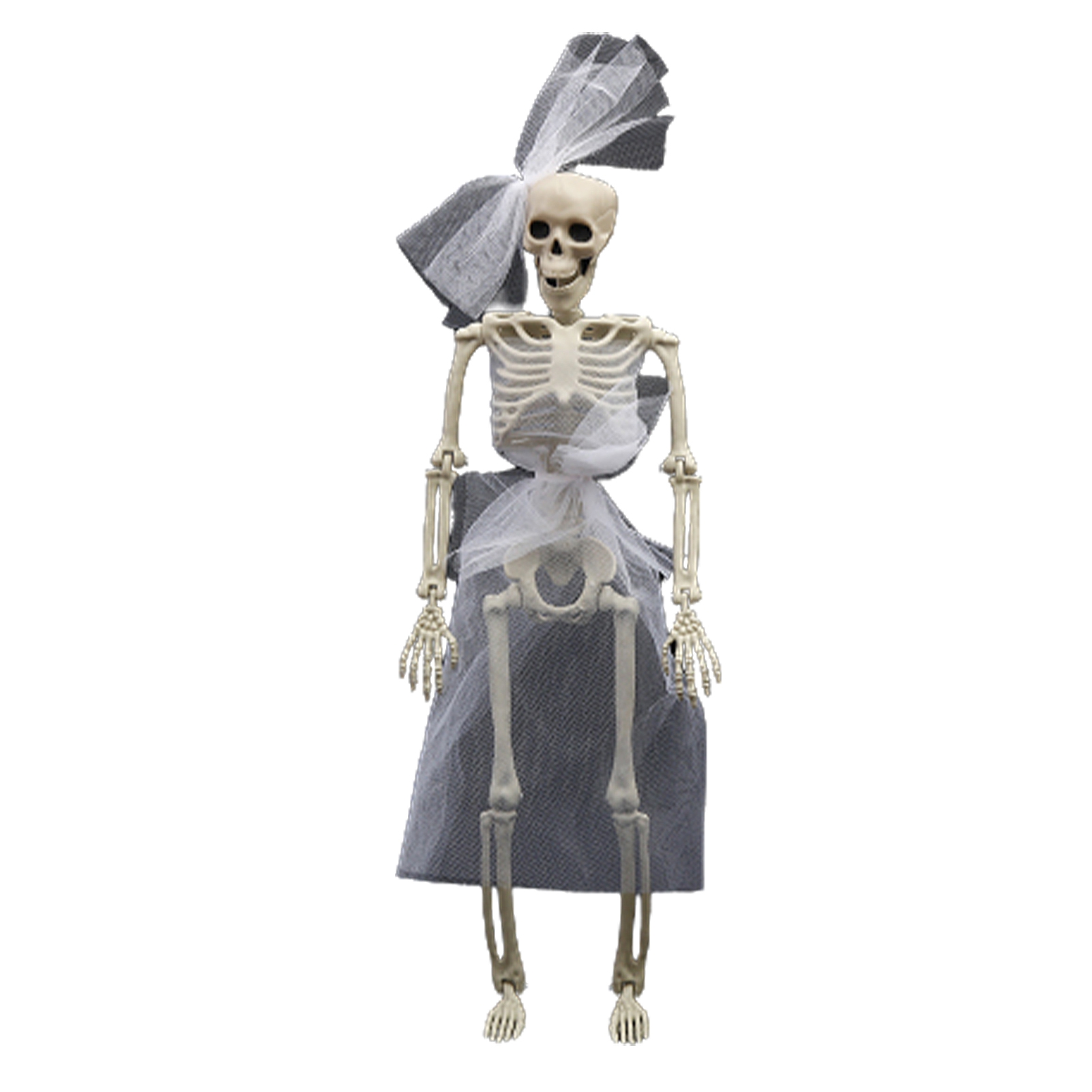 Kripyery Halloween Skull Skeleton Full Body Skeleton Movable Joints ...