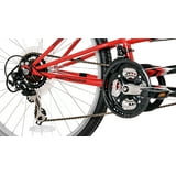 Kent 26" Northwoods 21-Speed Dual Drive Tandem Adult's Bike, Red/Black ...