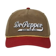 Tee Luv Dr Pepper Logo Mesh Back Trucker Style Cap - Walmart.com