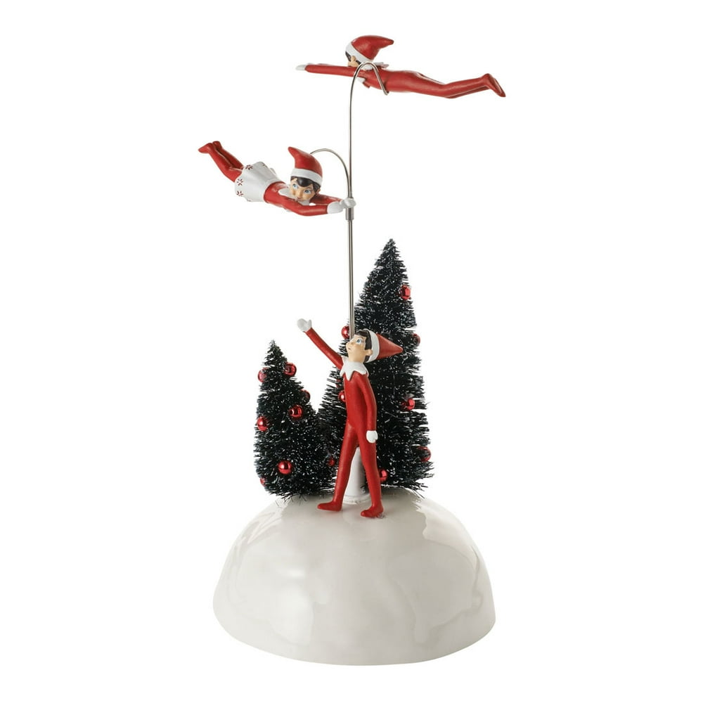 Dept 56 Village Elf On The Shelf Flying Elves 4053557 New 2016 ...