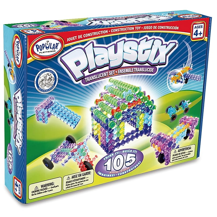 Playstix® 105-Piece Translucent Set - Walmart.com - Walmart.com