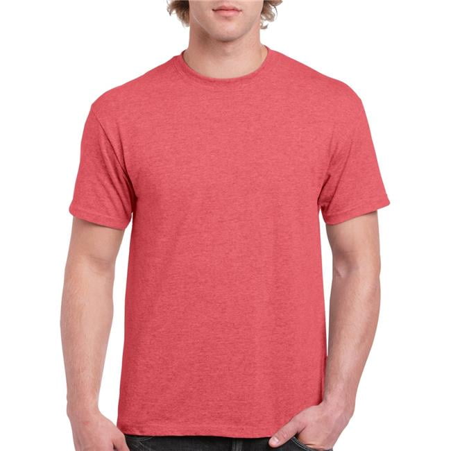 Gildan - Gildan G5000-Cardinal Red-5X Heavy Cotton Adult Tee, Cardinal ...