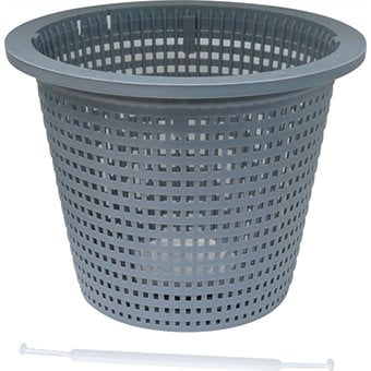 Pool Central Round Heavy Weighted Swimming Pool Skimmer Basket 8-1/8 ...