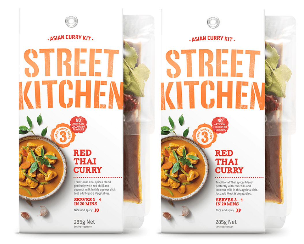 Street Kitchen Red Thai Curry Kit, 2-Pack 10 oz. Package - Walmart.com