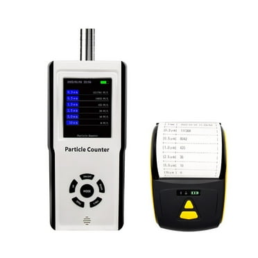Co2 Air Quality Monitor PM2.5 Particle Counter Dust Pollution Detector ...