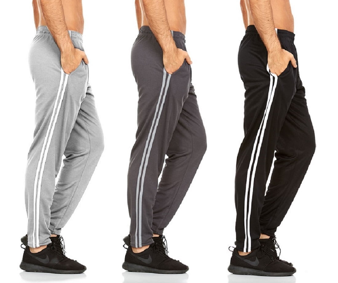 DARESAY Mens Joggers- Quick-Dry Mens Jogging Pants, Elastic Waist With ...