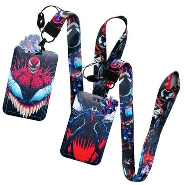 Marvel Spider-Man ID Badge Holder Lanyard with Rubber Pendant and ...