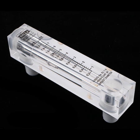LZM-15 Panel Mount Type Acrylic Flowmeter Water Acrylic Flowmeter Water ...