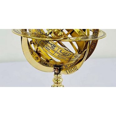 DecMode Traditional Armillary Sphere With Pierced Arrow Metal ...