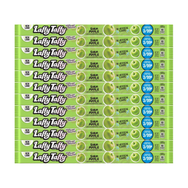 McCraw's - Giant Flat Taffy - 24 Pack- Classically Delicious - Walmart.com