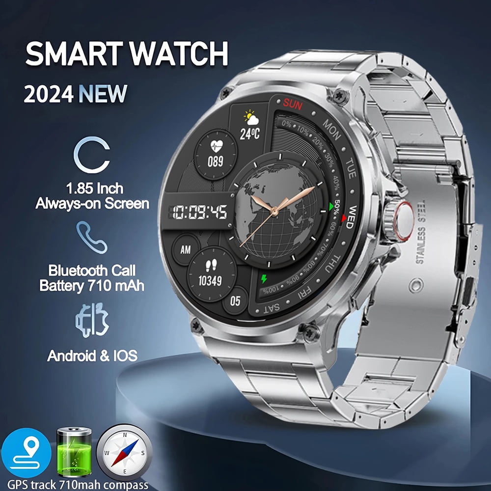 Click here for Nobrand New 710mah Bluetooth Call Smart Watch Men... prices