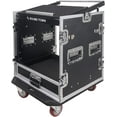 Sound Town 12U PA DJ Pro Audio Rack/Road ATA Case with 2U Drawer, 11U ...