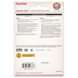 SanDisk Ultra USB 3.0 Flash Drive - 64Gb Pack of 2 - 130Mb/S - Backup ...