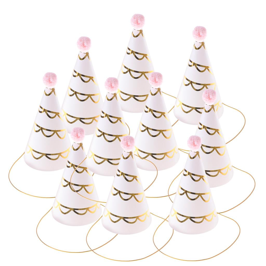 Click here for Simhoa Gold Plated Shiny Hairball Birthday Party H... prices