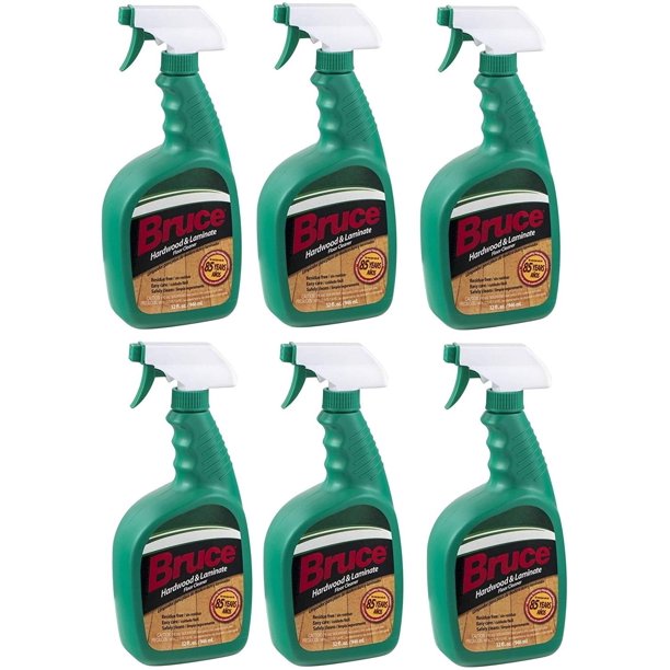 Bruce No Wax Hardwood Floor Cleaner 32 oz (Pack of 6) - Walmart.com ...