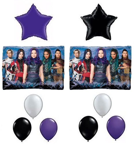 DalvayDelights Disney The Descendants #3 Happy Birthday Party Mylar ...